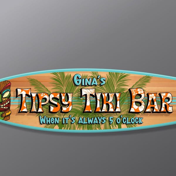 Custom Surfboard Wall Art, Surfboard Sign, Surfboard Custom Signs ...