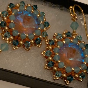 Butterfly Seed Bead Earrings Beading Pattern Pearl Beaded - Etsy