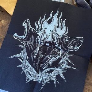 Cerberus Backpatch - Etsy