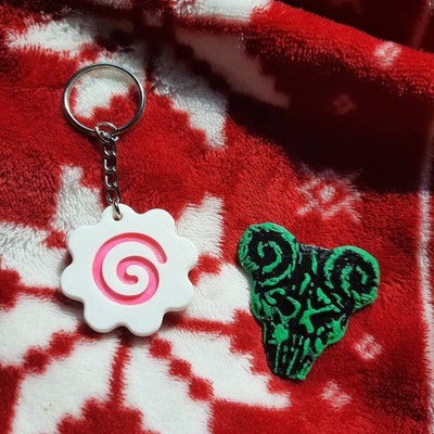 Fish Cake Keychain - Etsy