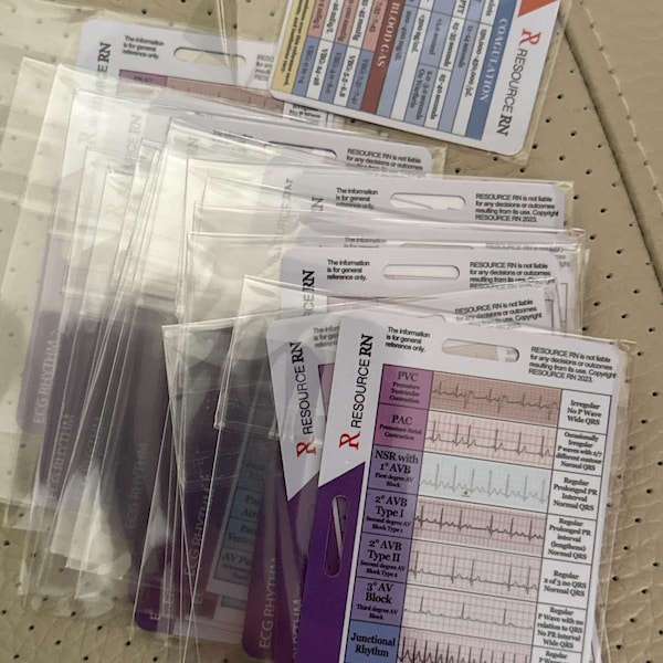Lab Value and Order of Blood Draw Badge Card for RN, EMT, Phlebotomist ...