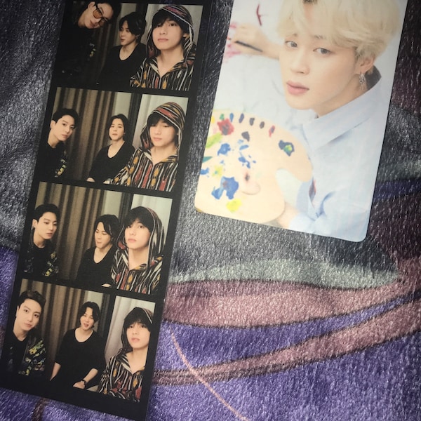 BTS VLIVE Photo Strips - Etsy