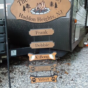 Custom RV Carved Camp Signs Etsy Family Name Sign W Sign - Etsy