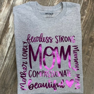 Mom Phrase Collage SVG, Mom Shirt Svg, Mother's Day Gift, Mom Life ...