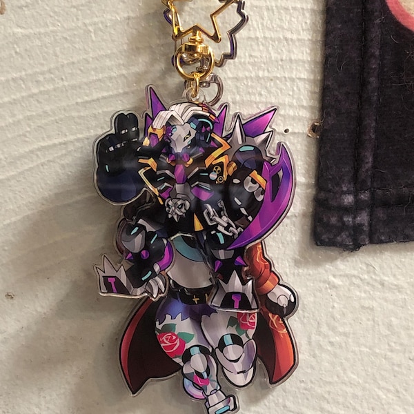 Overwatch 2 Omnic Hazard Double Sided Keychain - Etsy