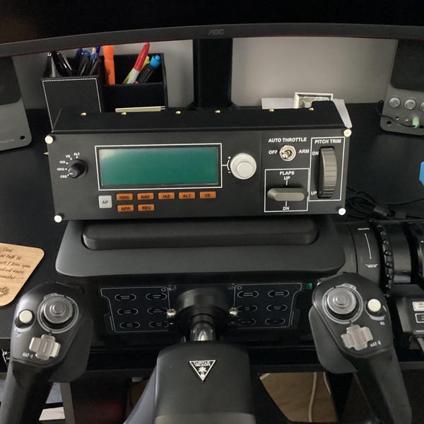 Winwing Airbus MCDU/PFP Desk Mount With Small Angle to Reduce Light ...