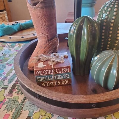 Chunky Rustic Wood Mittens CHRISTMAS ORNAMENTS Pair White Red - Etsy