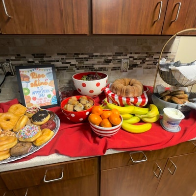 Breakfast Bar PRINTABLE Sign, Rise and Shine It is Appreciation Time ...