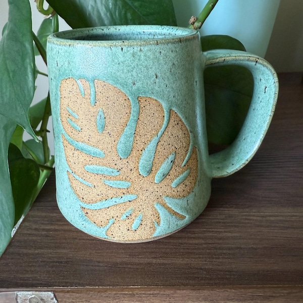 Sea Turtle Mug - Ocean Life Mug - Sea Turtle Gift - Handmade Pottery ...