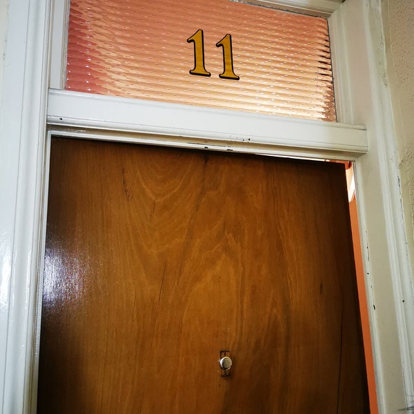 Transom Fanlight Window Front Door Numbers , Victorian Period ...