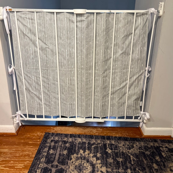 Ready to Ship!!! 41 1/2" Fabric Baby Gate - Etsy
