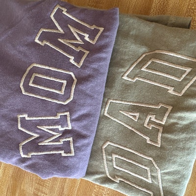 Comfort Colors Embroidered Custom Text Neckline Short Sleeve Shirt ...