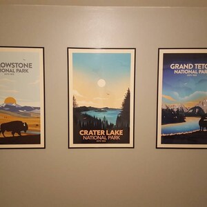 National Park Alphabet Print Alphabet Poster National Park - Etsy