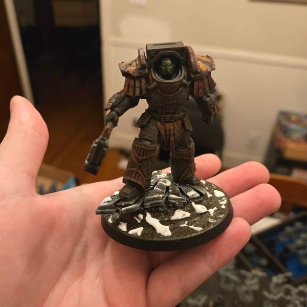 Custom Miniature Bloody Hell Demon King 3d Printed, Official Game Scale ...