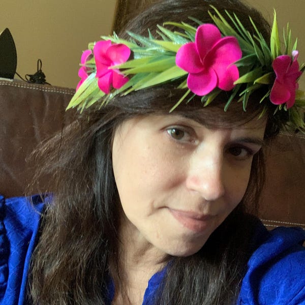 Moana Inspired Delicate Flower Crown - Etsy