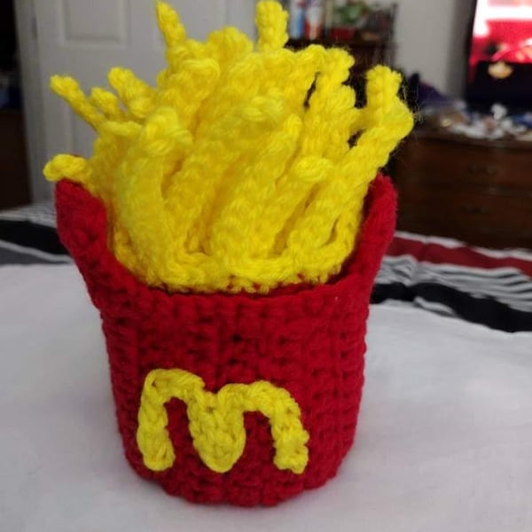French Fry Scarf Pattern - PDF PATTERN ONLY - Etsy