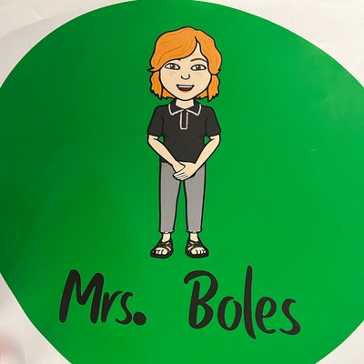 Color Personalized Bitmoji Decal removable Vinyl - Etsy
