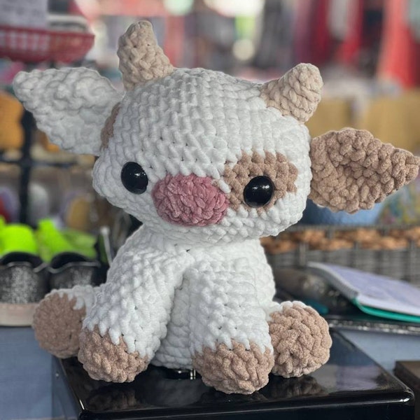 Amigurumi Cow Pattern, Plush Pattern, Stuffed Cow Toy, Cow, Crochet Cow ...