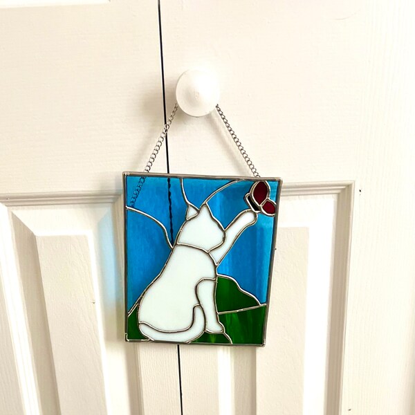 Stained Glass Round Victorian Window Hanging - Etsy