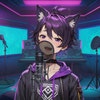 Vtuber Purple Wolf Boy Live2d Animal Streamer Wolf Animal Model Vtube ...