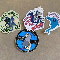 Clone High Stickers - Etsy UK