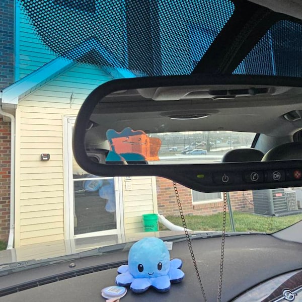 Ditto Peeker Anime Mini Decal - Etsy