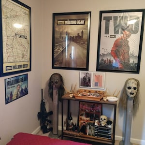 The Walking Dead Masks Alpha & Beta Mask Cosplay Set Bundle Replica ...