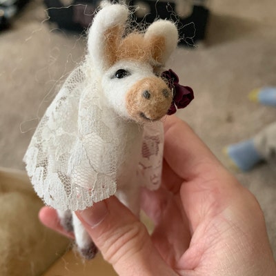 Possum Wedding Cake Topper Opossum Groom and Bride Wedding - Etsy