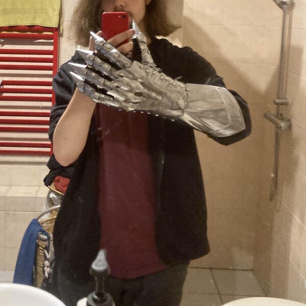 Medieval Blueing Steel Scale Aventail Armor Corset Necklace Halloween ...