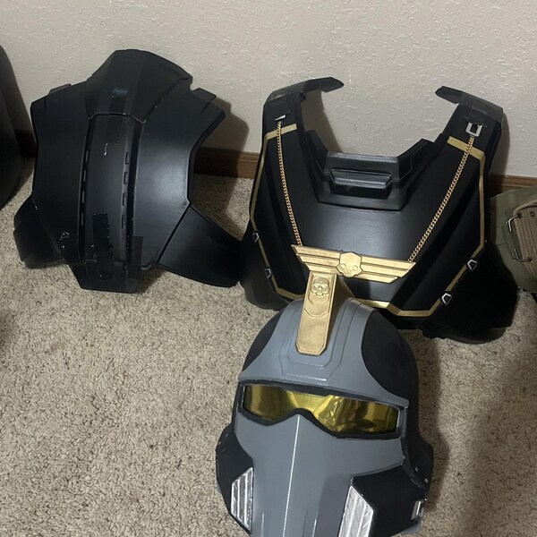 Wearable Legacy Halo Mark V Helmet *3D PRINTED - Etsy