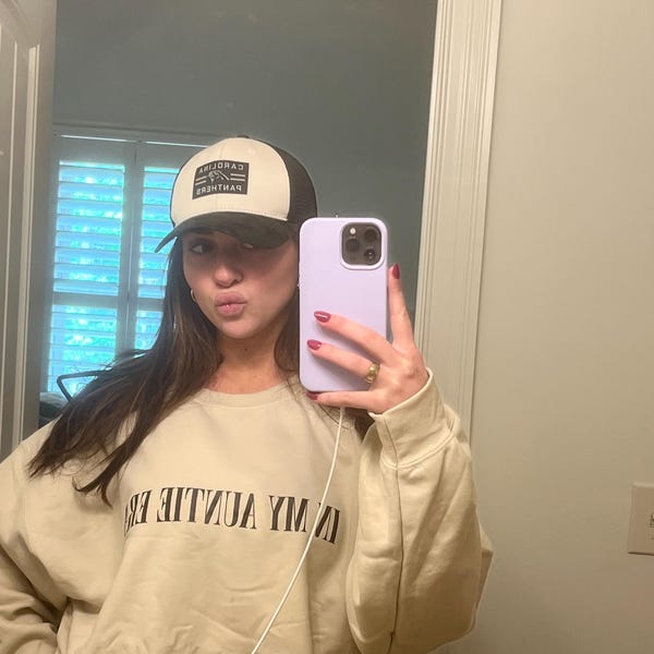 In My Auntie Era Sweatshirt, Auntie Sweatshirt, Auntie Crewneck, Aunt ...