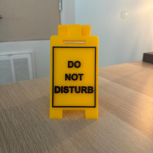 Good to Interact / Do Not Disturb - 2-sided Mini Floor Sign - Custom ...