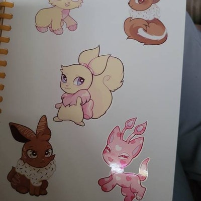 DOKI DOKI Sticker Set - Etsy