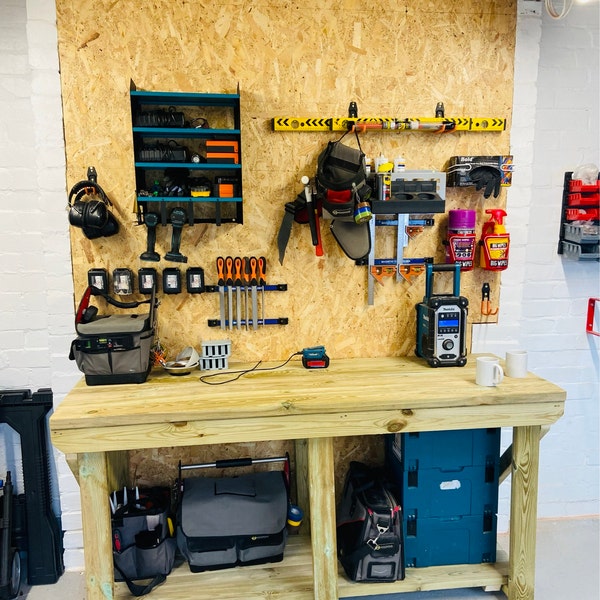 Wooden Indoor/outdoor Workbench - Etsy UK
