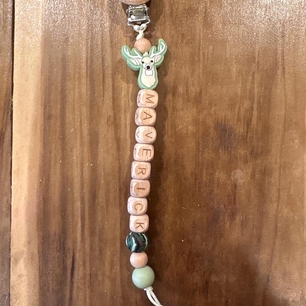 Highland Cow Pacifier Clip Farm Pacifier Clip Cow Dummy Clip Cow Binkie ...