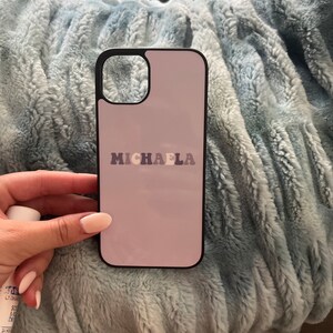 Personalised Name Phone Case available in Iphone and Android - Etsy UK