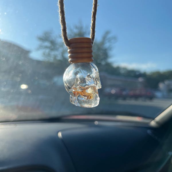 Skull Car Diffuser | Car Freshener | Halloween Car Accessories for ...