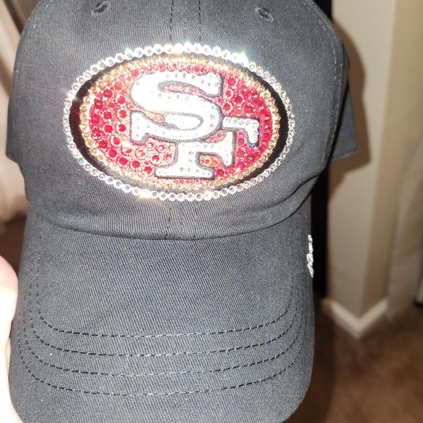 Los Angeles LA Bling Leopard Distressed Hat Hand Jeweled With 180 ...