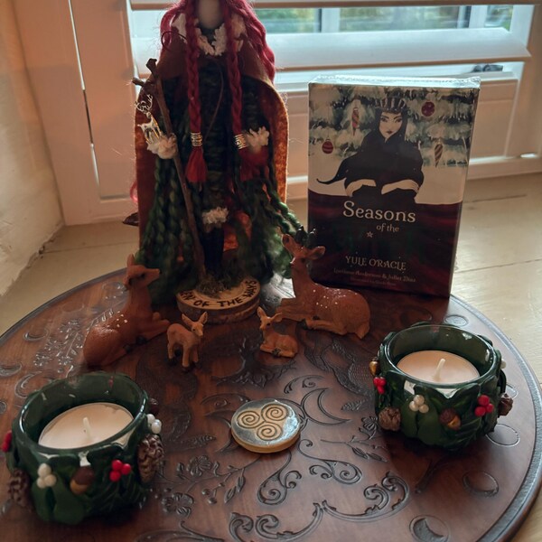 Gaia Altar Tile, Gaia Altar Decoration, Earth Mother Goddess of ...