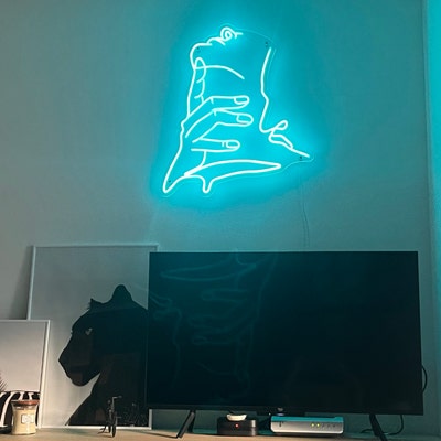 Anime Character LED Neon Anime Wall Art, Anime, Cartoon Character, Game ...