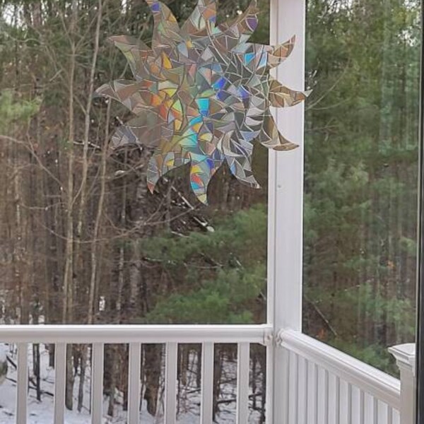 Tooth Suncatcher Sticker Window Decal | Teeth Artwork Wall Art Ornament ...