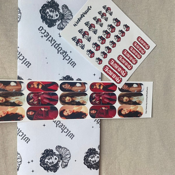 Rebelde Nail Art Decals 2023 Tour Natural Acrylic or Press on Nail ...