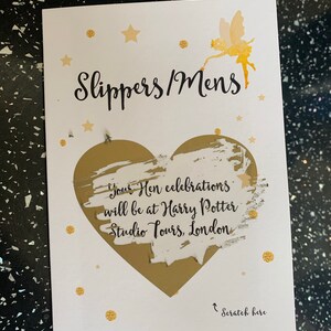 Hen Do Surprise Card Scratch Hen Night Card Card for Bride - Etsy UK