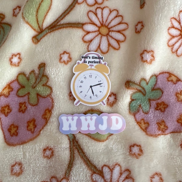 WWJD Sticker, What Would Jesus Do Sticker, Christian Sticker, Faith ...