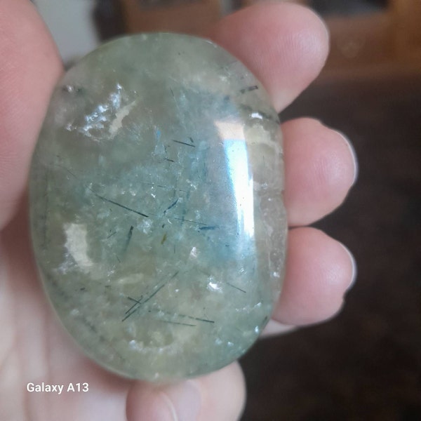 Blue Scheelite Tumbled Stone | Lapis Lace Onyx | Rare Unusual Find ...