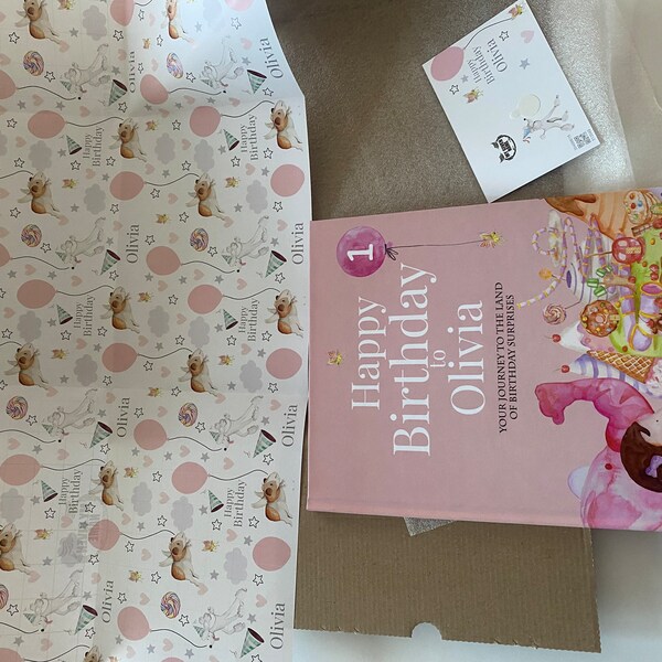 Personalised Happy Birthday Keepsake Book - Etsy UK