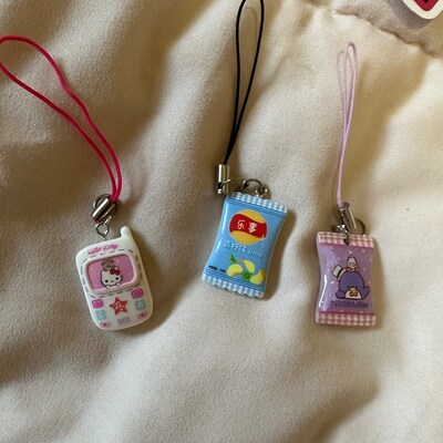 Kawaii Animal Charms Kawaii Phone Charms Kawaii Pendants - Etsy