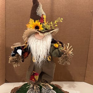 Gnome Farmer Stefan Pattern Pdf Scandinavian Gnome Gnome Standing on ...