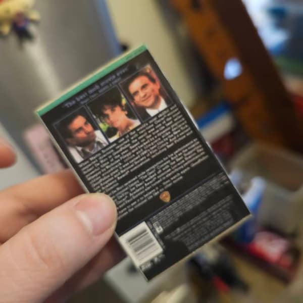 Retro VHS 90's Movies Mini Magnets Classic Cult Movies VHS Tape Covers ...