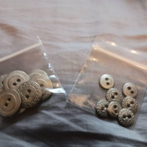 1 Dozen Vintage Metal Roman Coin Buttons 32 Ligne 20mm 13/16" - Etsy